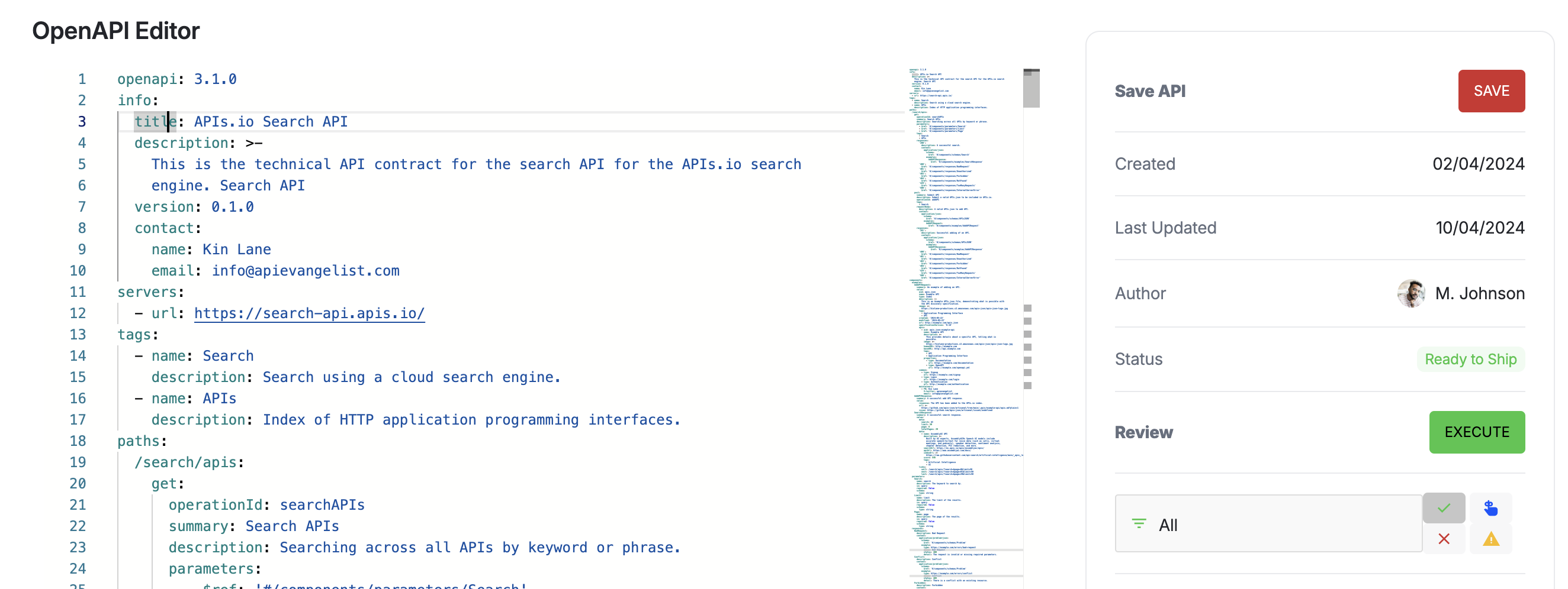 Using Monaco Editor To Govern (Guide) API Artifact Changes